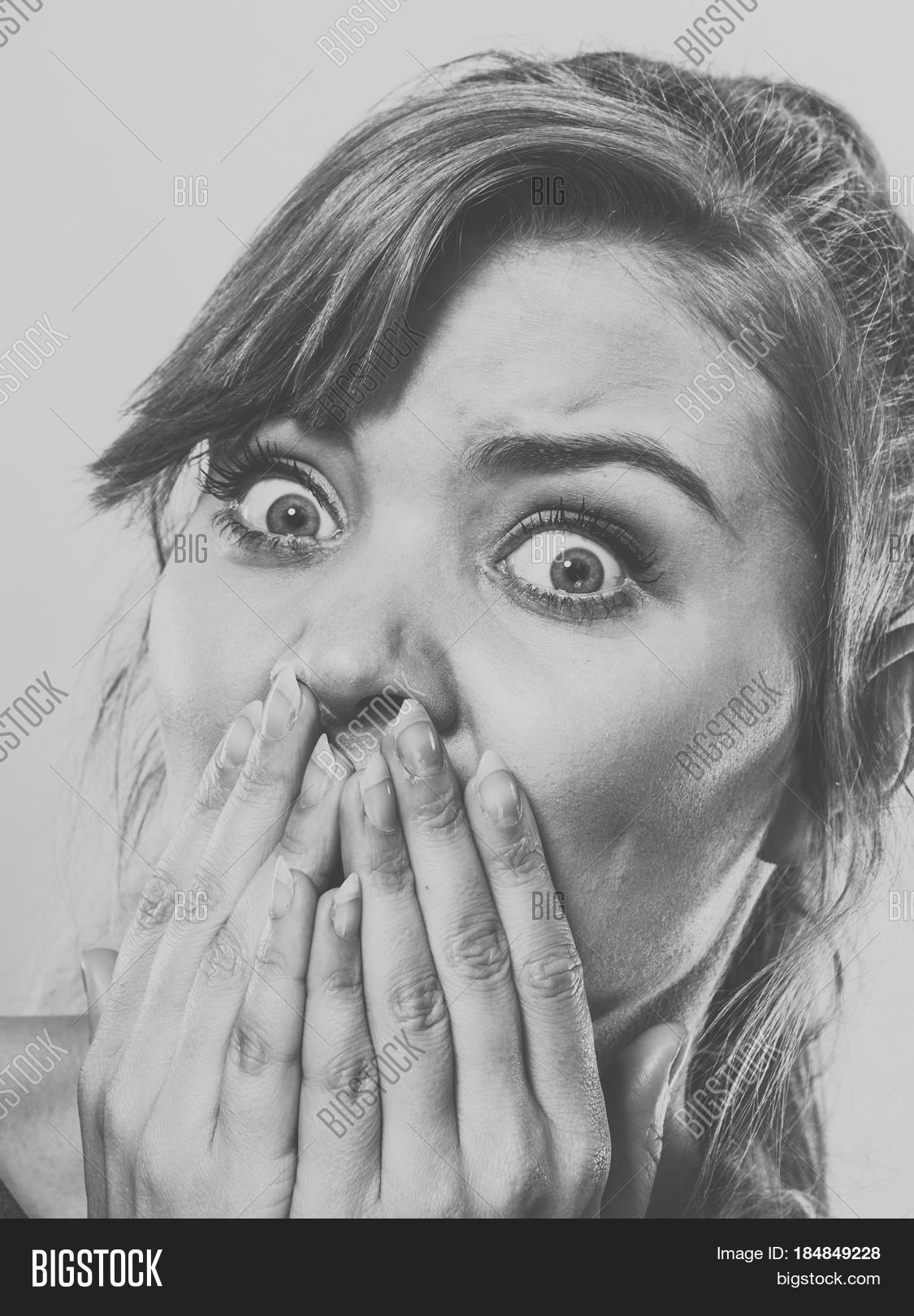 Nervous Lady Image & Photo (Free Trial) | Bigstock