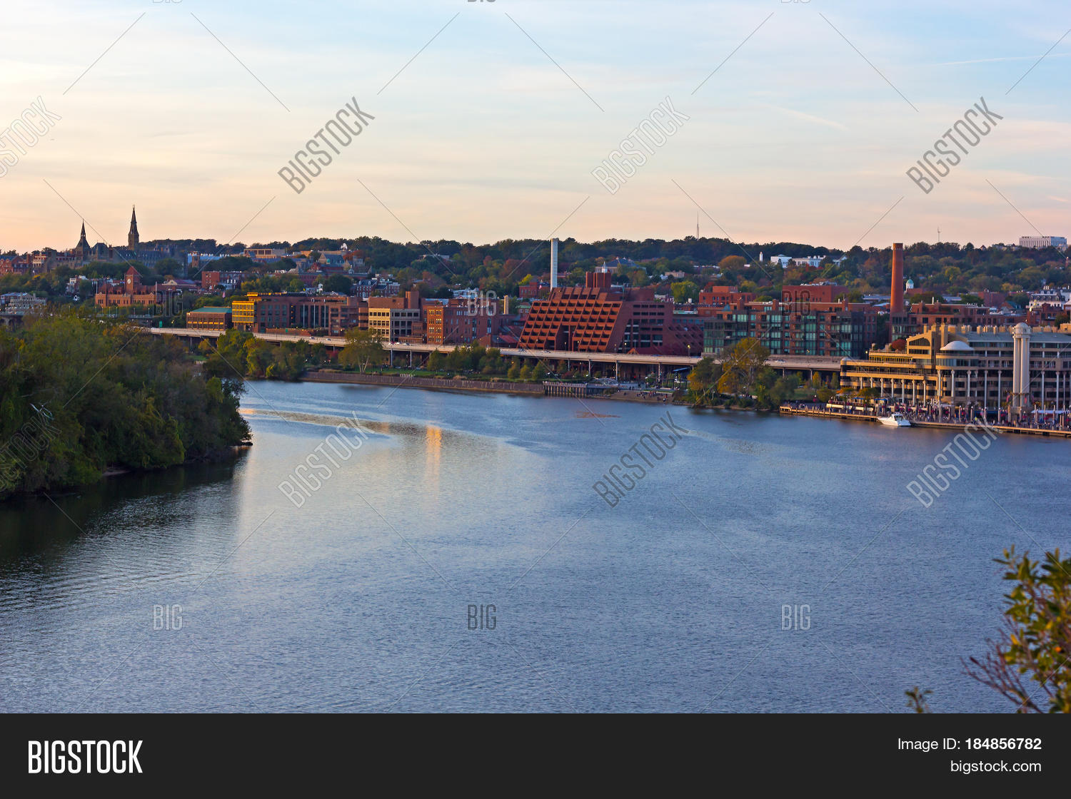 Georgetown Park Along Image & Photo (Free Trial) | Bigstock