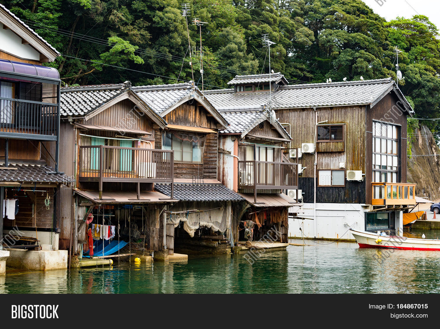 Japanese Water House Image & Photo (Free Trial) | Bigstock