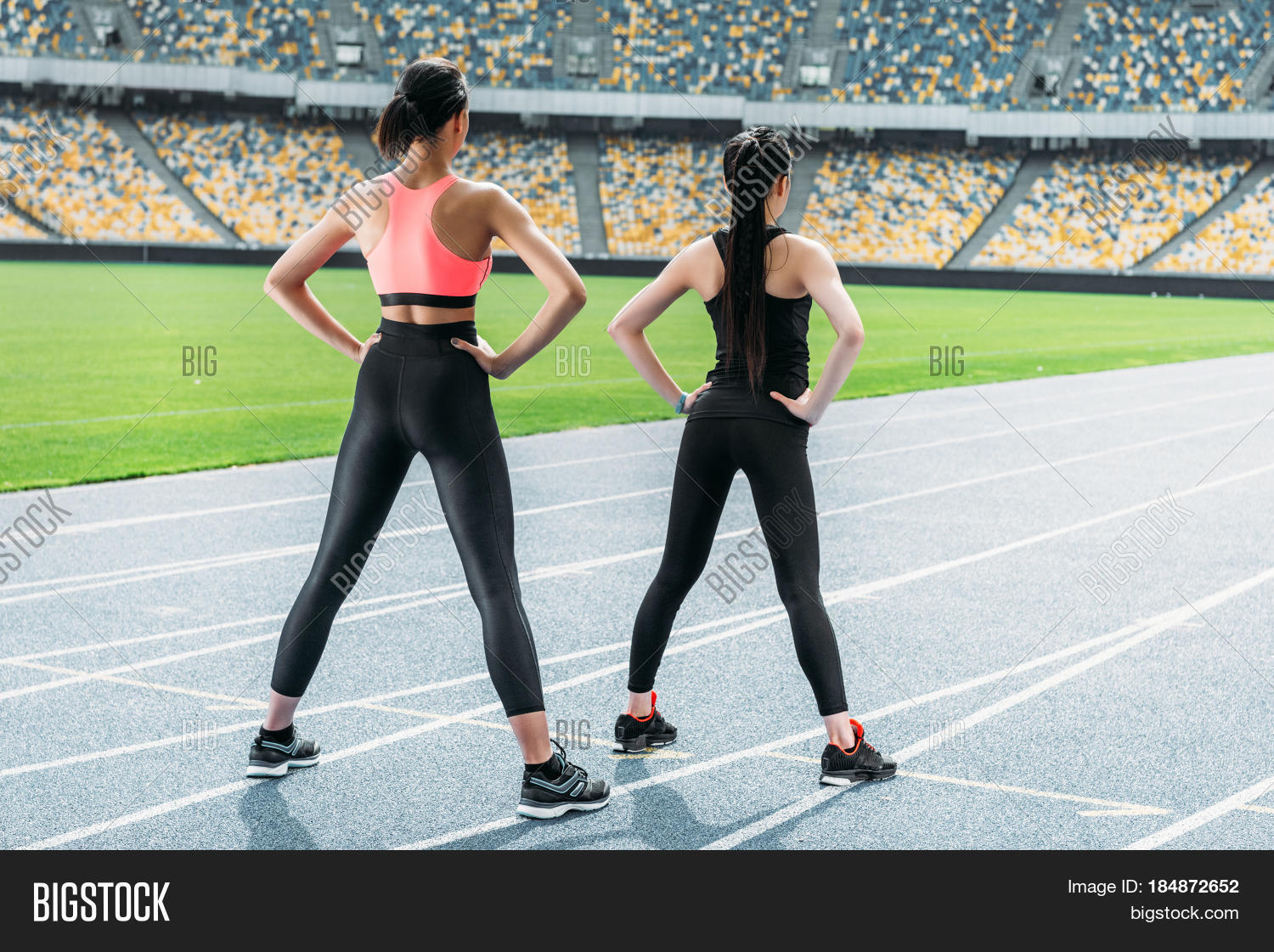 Athletic Young Women Image & Photo (Free Trial) | Bigstock