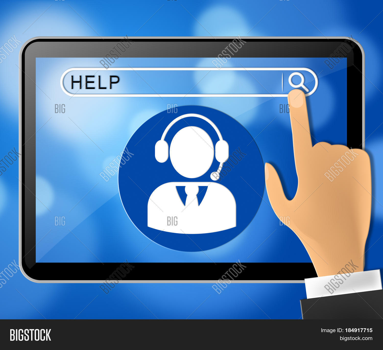 Help Tablet Means Image & Photo (Free Trial) | Bigstock
