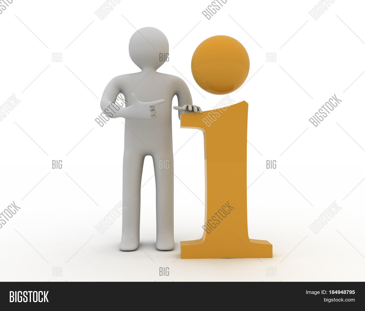 3d Person Standing Image & Photo (Free Trial) | Bigstock
