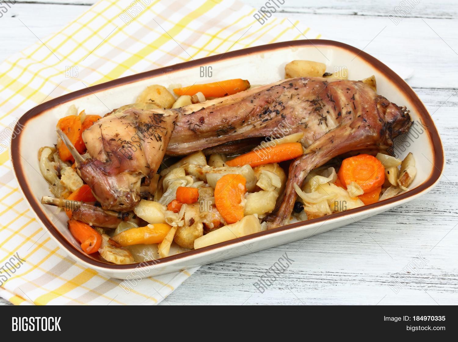 Roasted Rabbit Oven. Image & Photo (Free Trial) | Bigstock