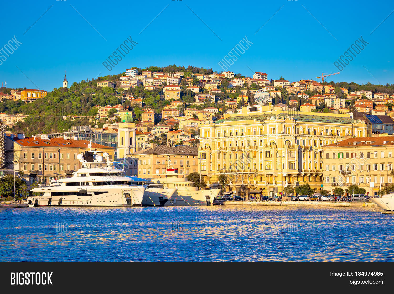 City Rijeka Waterfront Image & Photo (Free Trial) | Bigstock