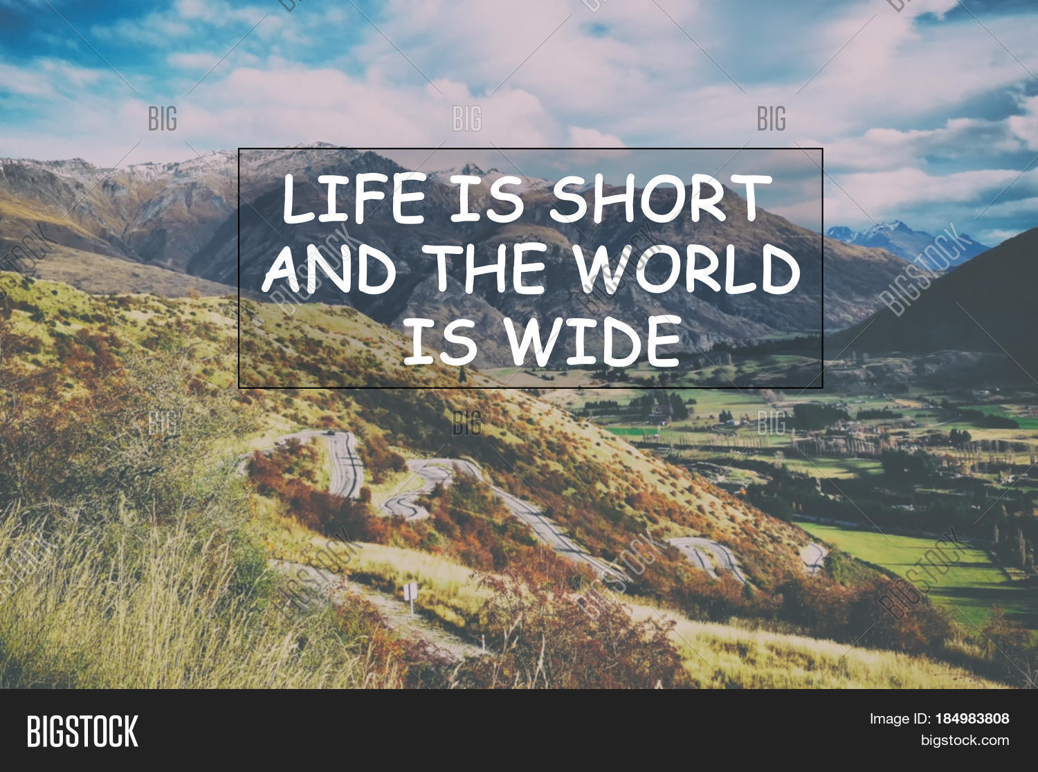 Life Short World Wide Image & Photo (Free Trial) | Bigstock