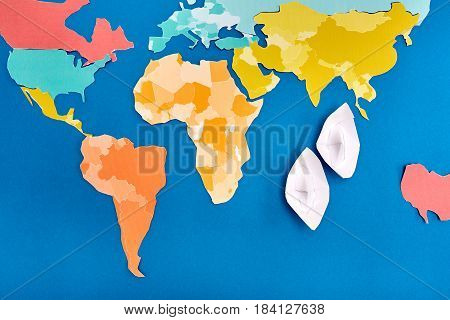World Map Cut Out Image & Photo (Free Trial) | Bigstock