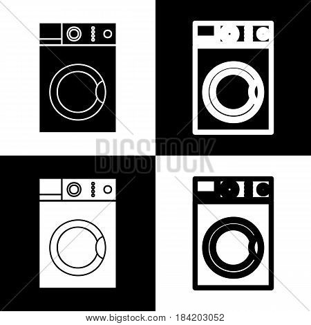 Washing Machine Sign Vector & Photo (Free Trial) | Bigstock
