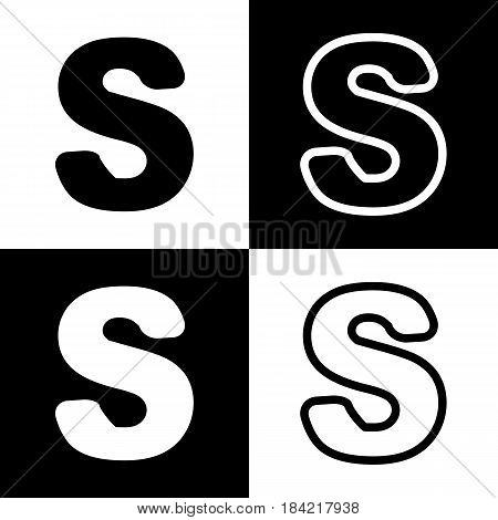 Letter S Sign Design Vector & Photo (Free Trial) | Bigstock