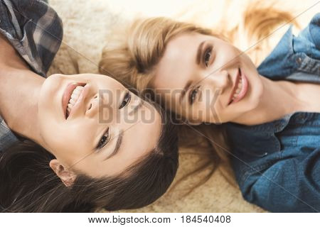 Two Women Looking Image & Photo (Free Trial) | Bigstock