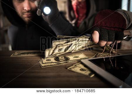 Robbers Stealing Money Image & Photo (Free Trial) | Bigstock
