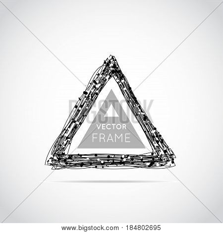 Hand Drawn Triangle Vector & Photo (Free Trial) | Bigstock