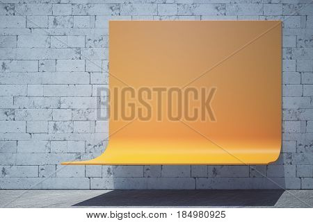 Modern Orange Bus Stop Image & Photo (Free Trial) | Bigstock