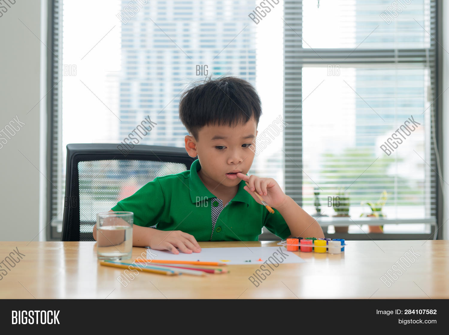 Kids Study Table Image & Photo (Free Trial) | Bigstock
