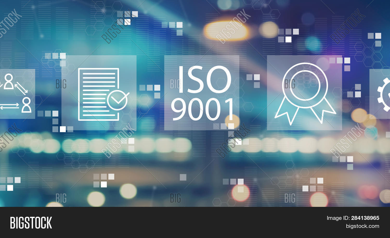 Iso 9001 Blurred City Image & Photo (Free Trial) | Bigstock