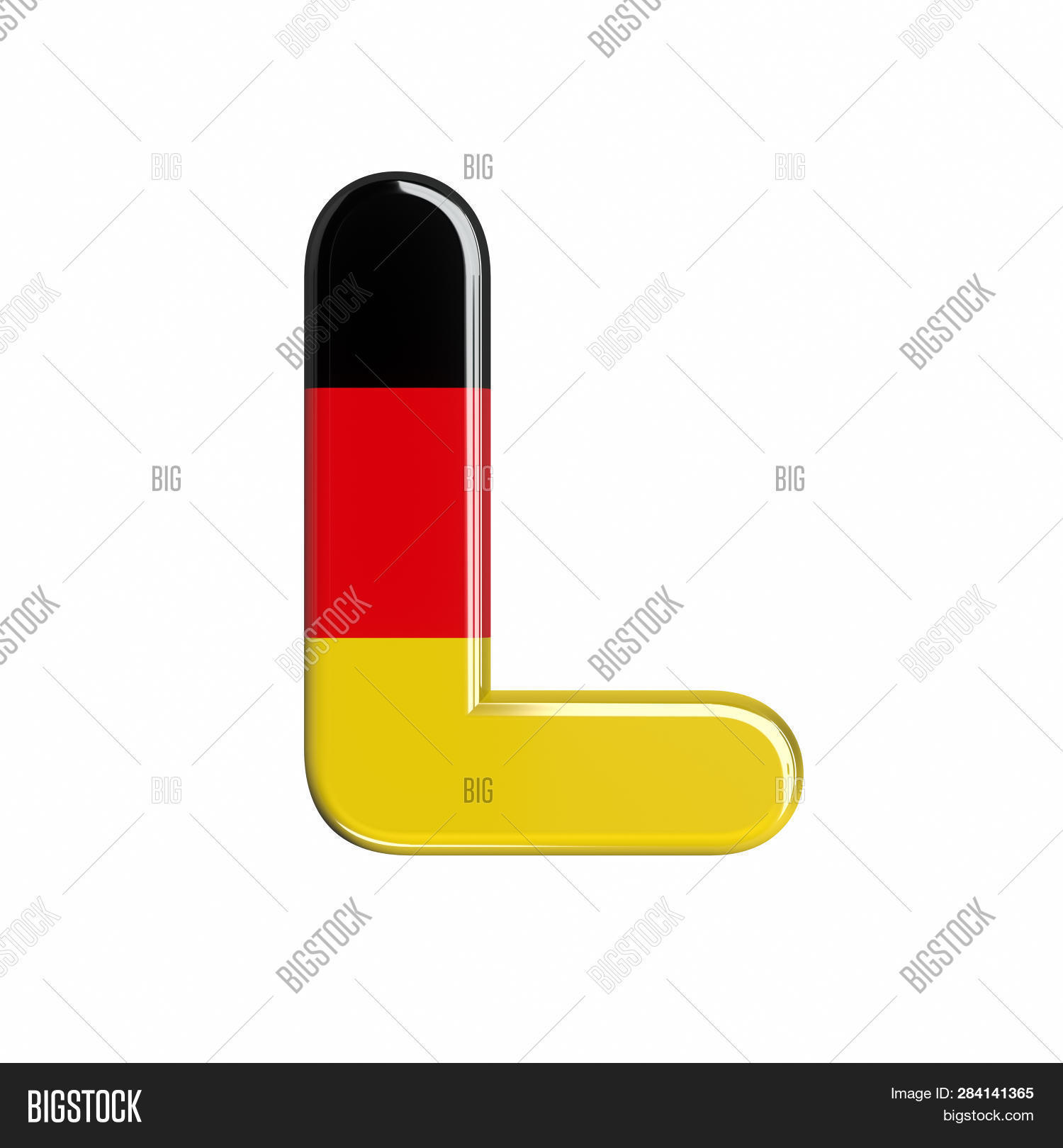 Germany Flag Letter L Image & Photo (Free Trial) | Bigstock