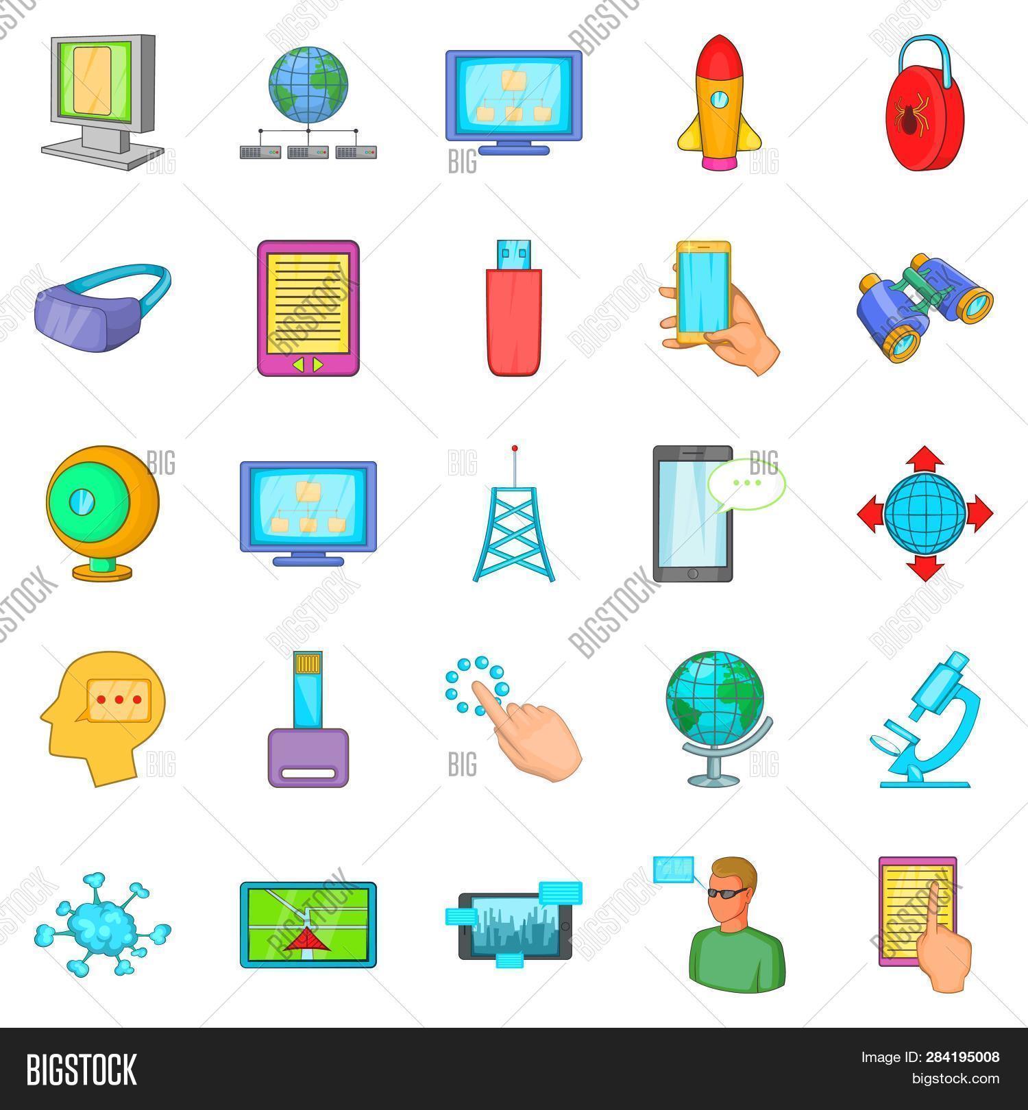 Querying Data Icons Image & Photo (Free Trial) | Bigstock