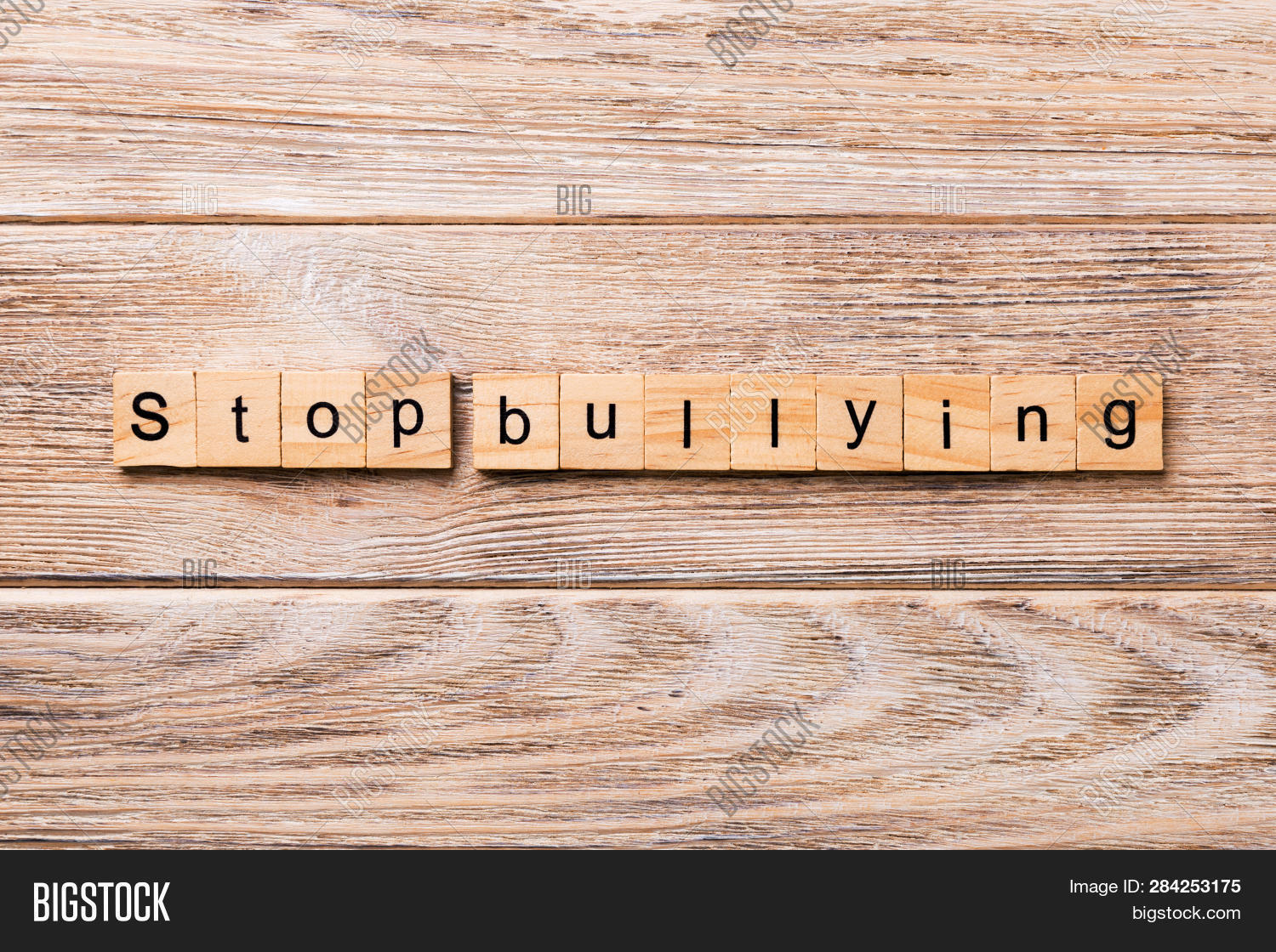 Stop Bullying Word Image & Photo (Free Trial) | Bigstock