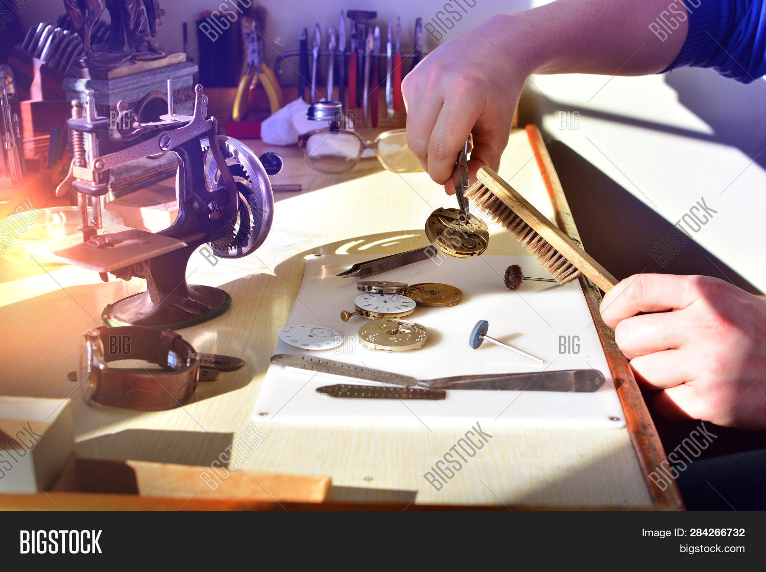 Watchmaker Repairs Image & Photo (Free Trial) | Bigstock