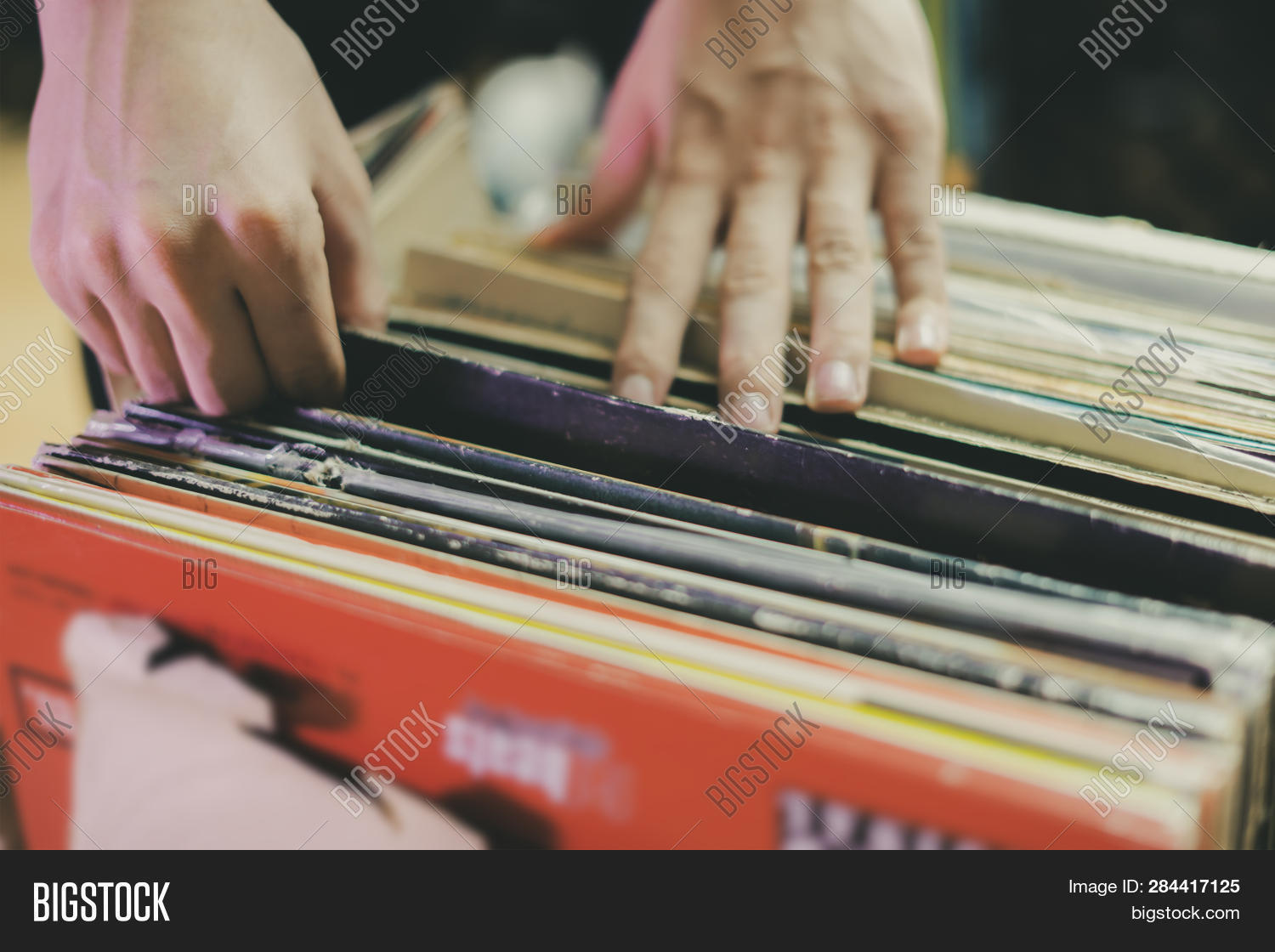 Person Pick Vinyl Image & Photo (Free Trial) | Bigstock