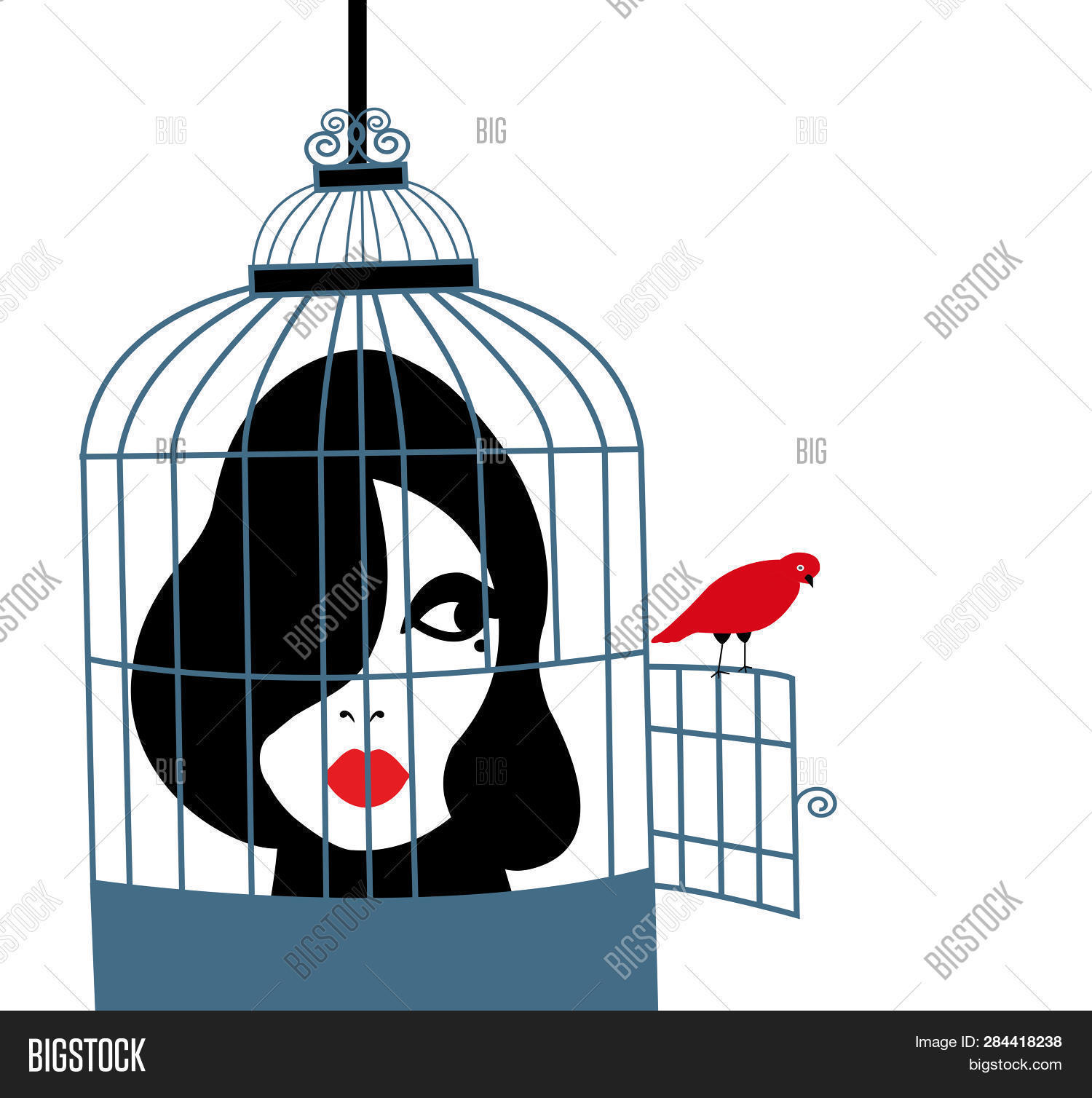 Illustration Woman Image & Photo (Free Trial) | Bigstock