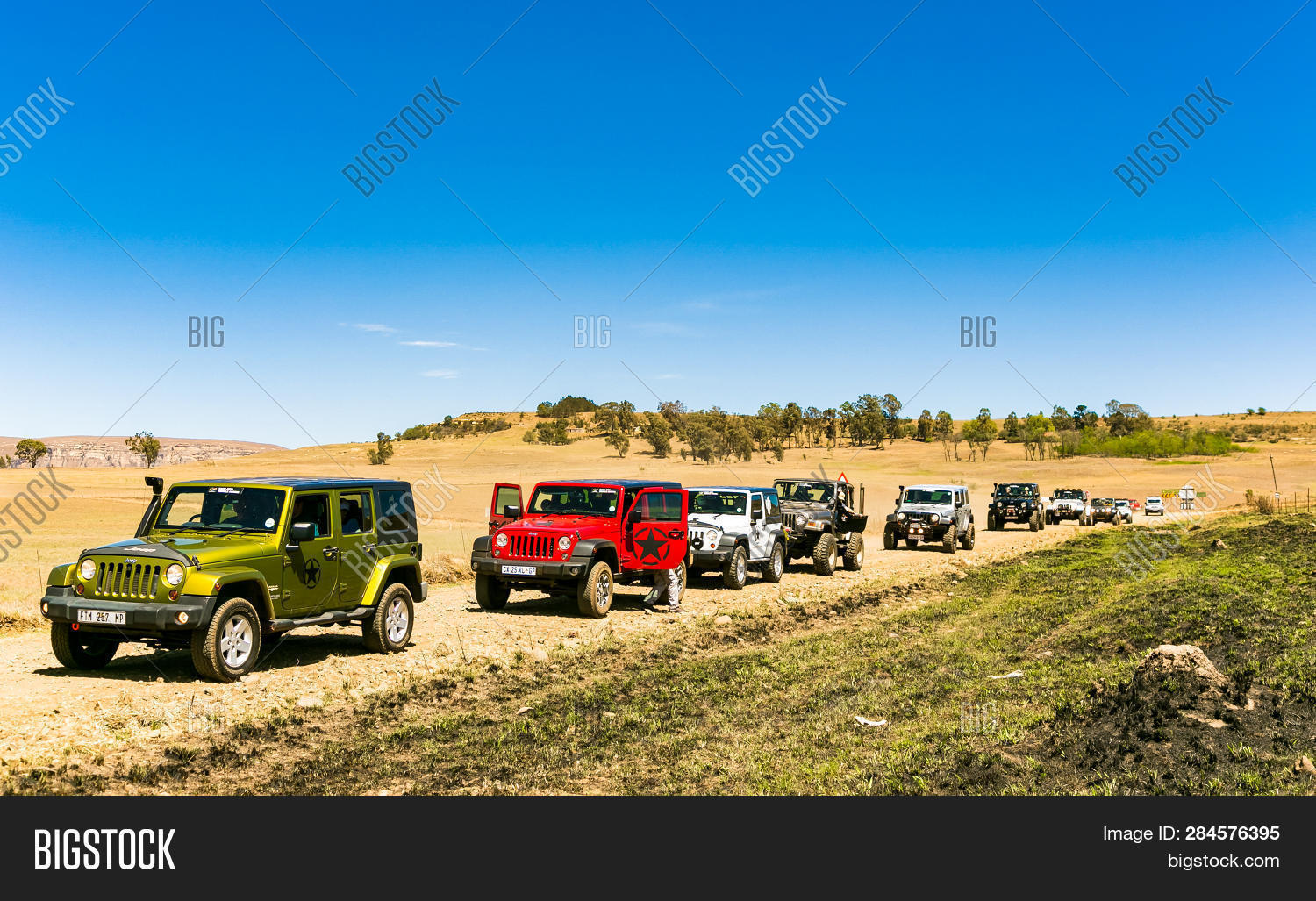 Jeep Convoy Image & Photo (Free Trial) | Bigstock