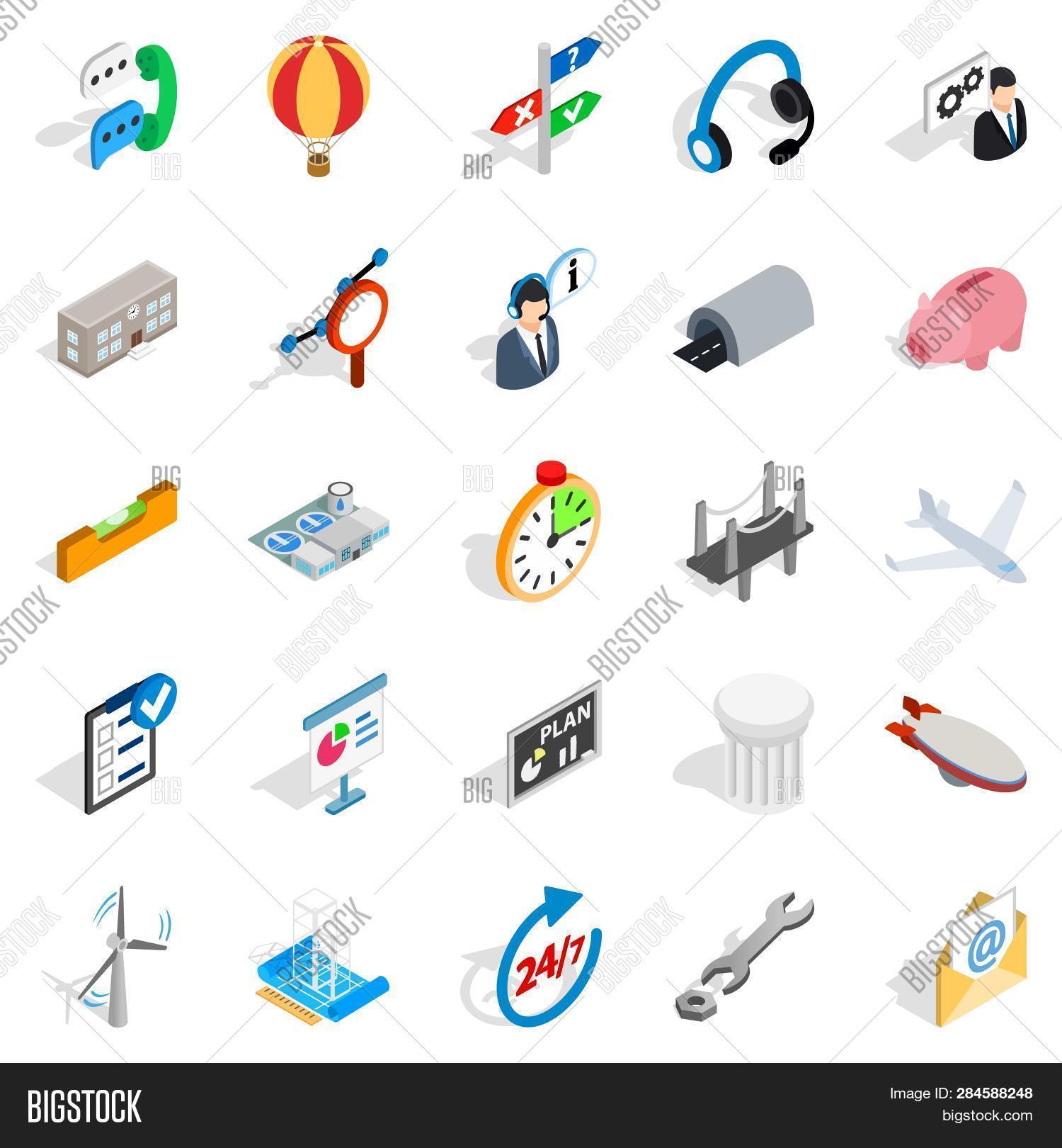Elaboration Icons Set Image & Photo (Free Trial) | Bigstock