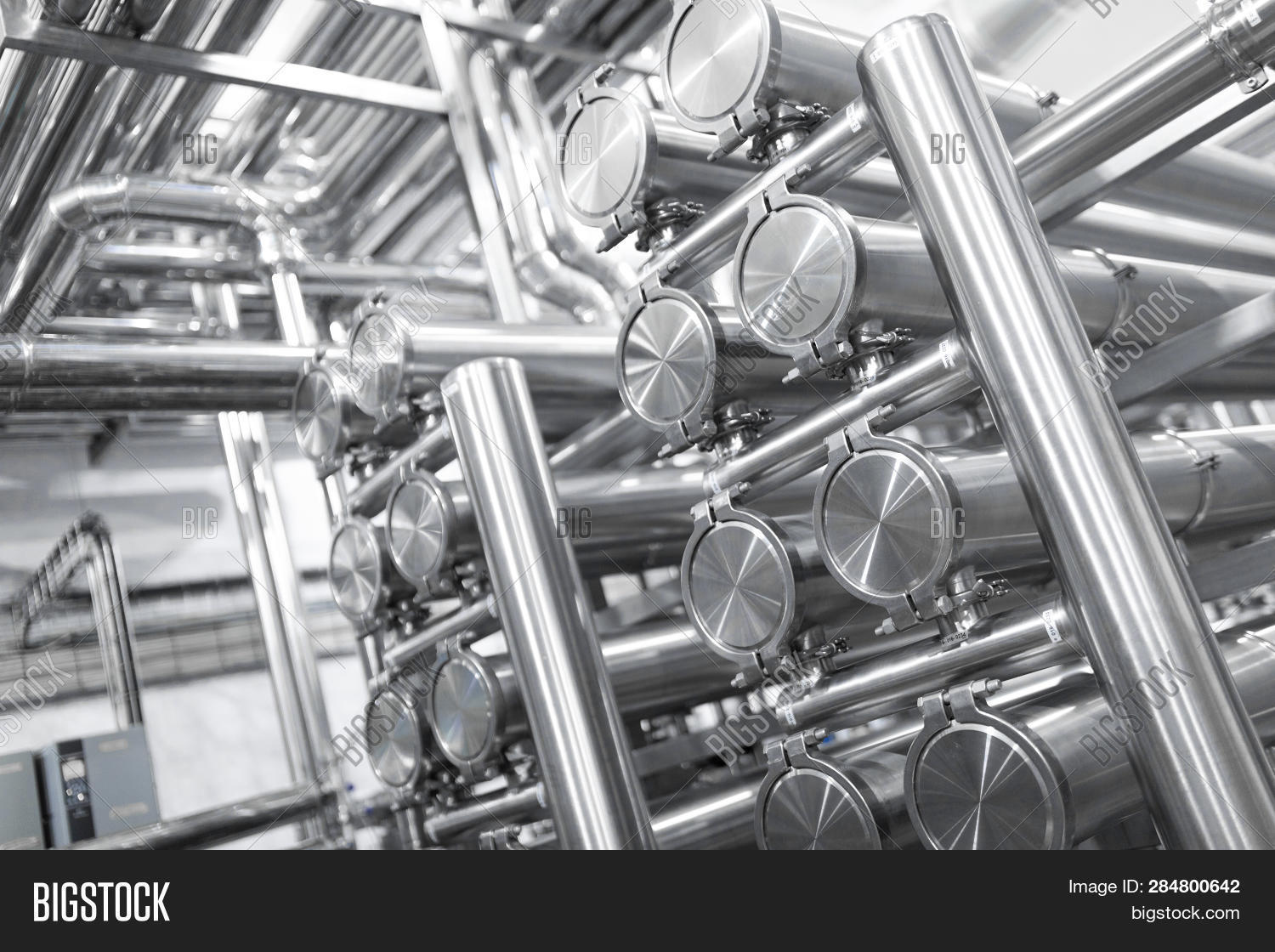 Steel Water Pipeline, Image & Photo (Free Trial) | Bigstock