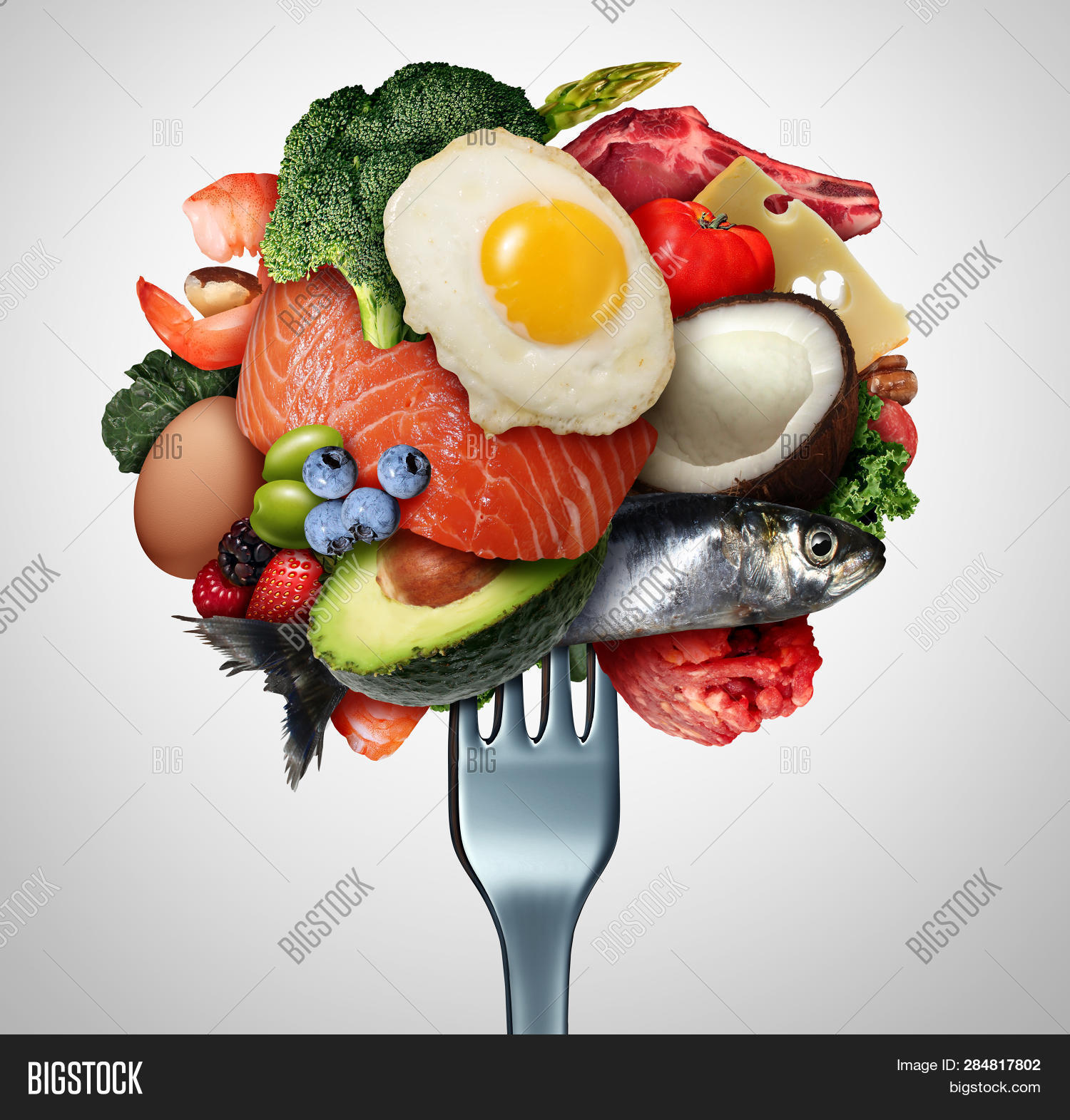 Eating Ketogenic Food Image & Photo (Free Trial) | Bigstock