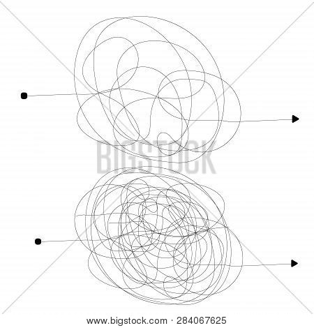Insane Messy Line. Vector & Photo (Free Trial) | Bigstock