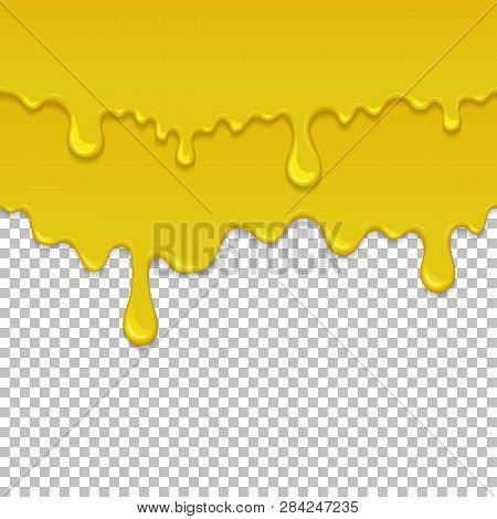 Yellow Sticky Liquid Vector & Photo (Free Trial) | Bigstock