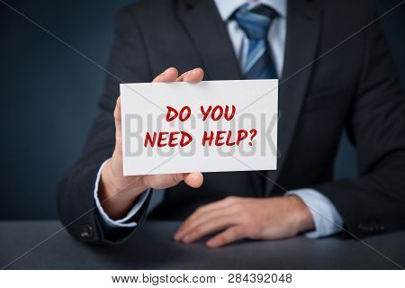 Do You Need Help? Image & Photo (Free Trial) | Bigstock