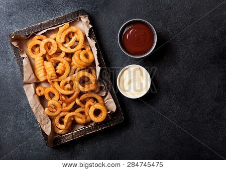 Curly Fries Fast Food Image & Photo (Free Trial) | Bigstock