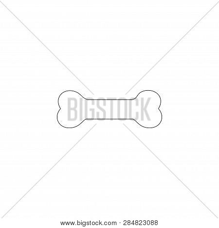 Bone. Simple Flat Vector & Photo (Free Trial) | Bigstock