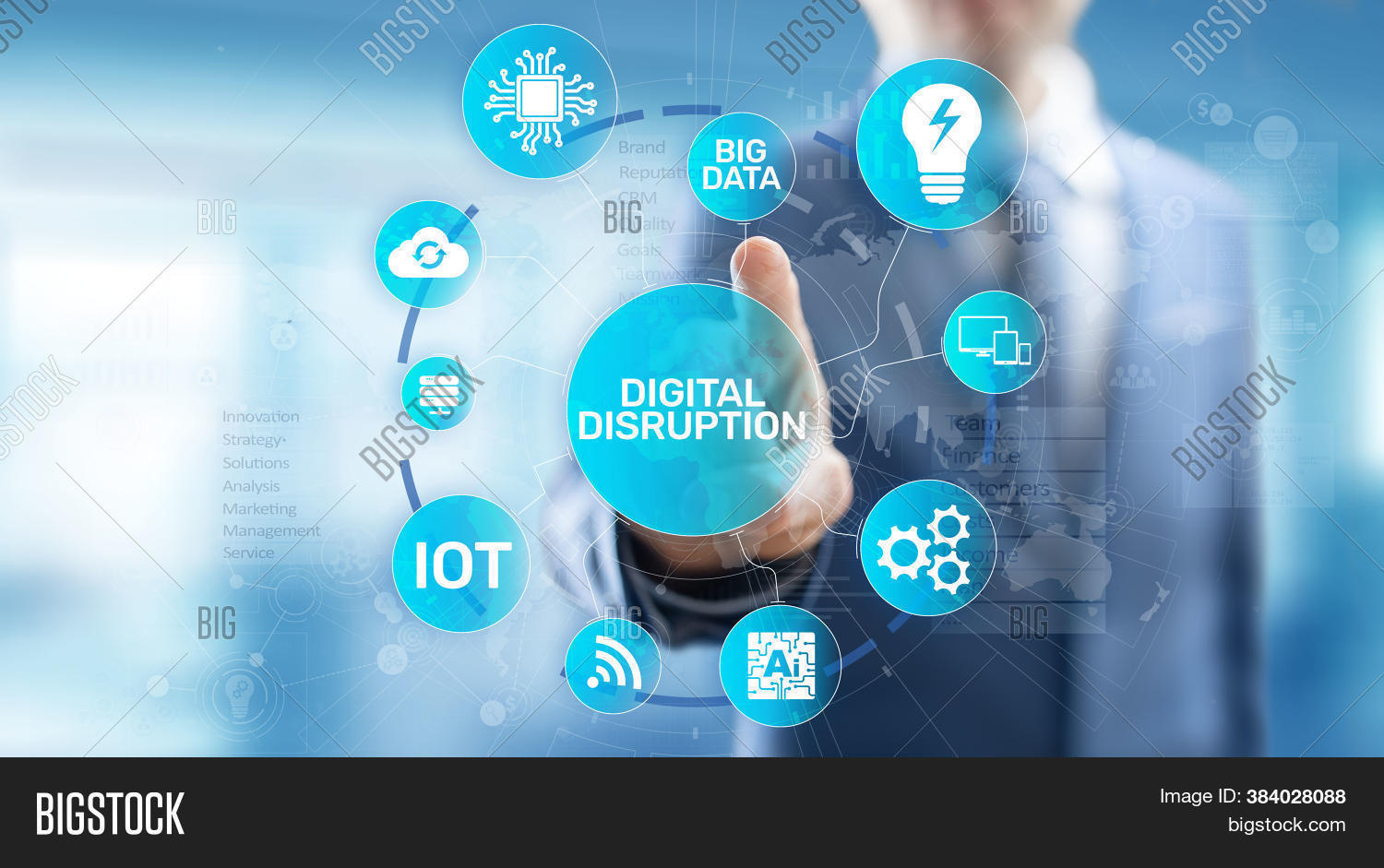 Digital Disruption. Image & Photo (Free Trial) | Bigstock