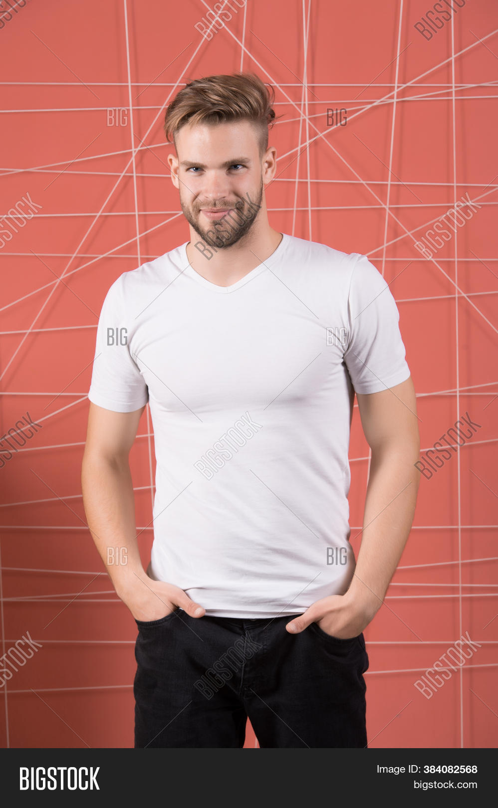 Bearded Man Smile Image & Photo (Free Trial) | Bigstock