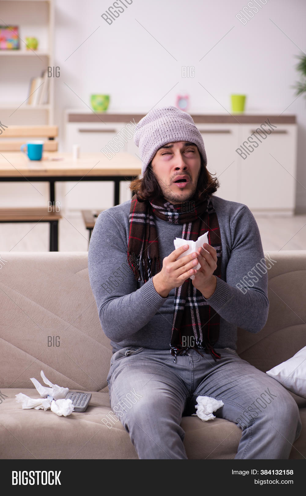 Young Man Suffering Image & Photo (Free Trial) | Bigstock