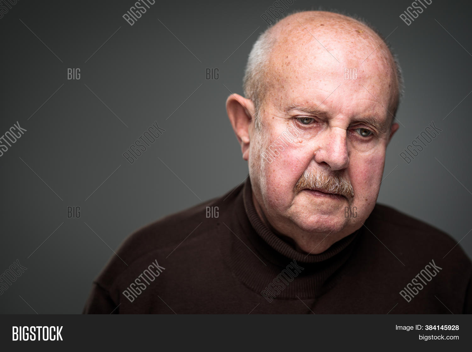 Senior Man Lonely Home Image & Photo (Free Trial) | Bigstock
