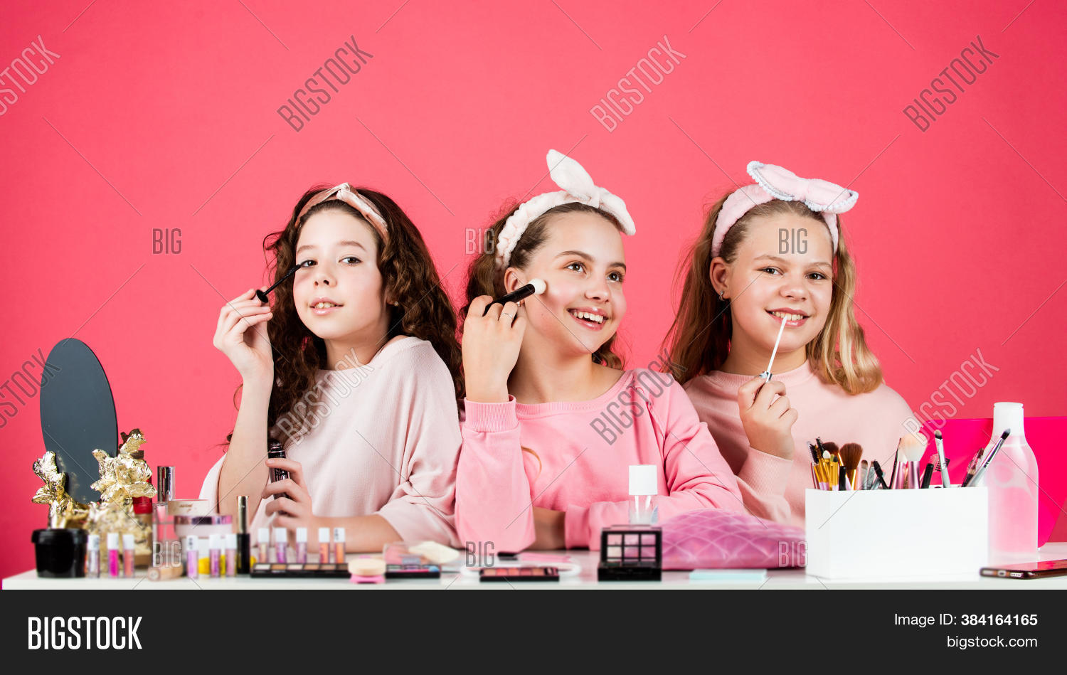 Beauty Routine. Kids Image & Photo (Free Trial) | Bigstock