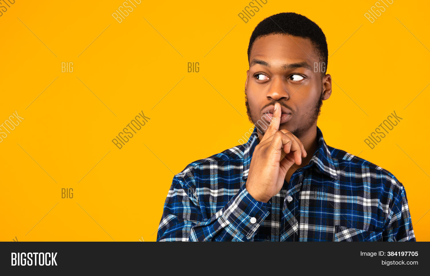 Secret. Black Guy Image & Photo (Free Trial) | Bigstock
