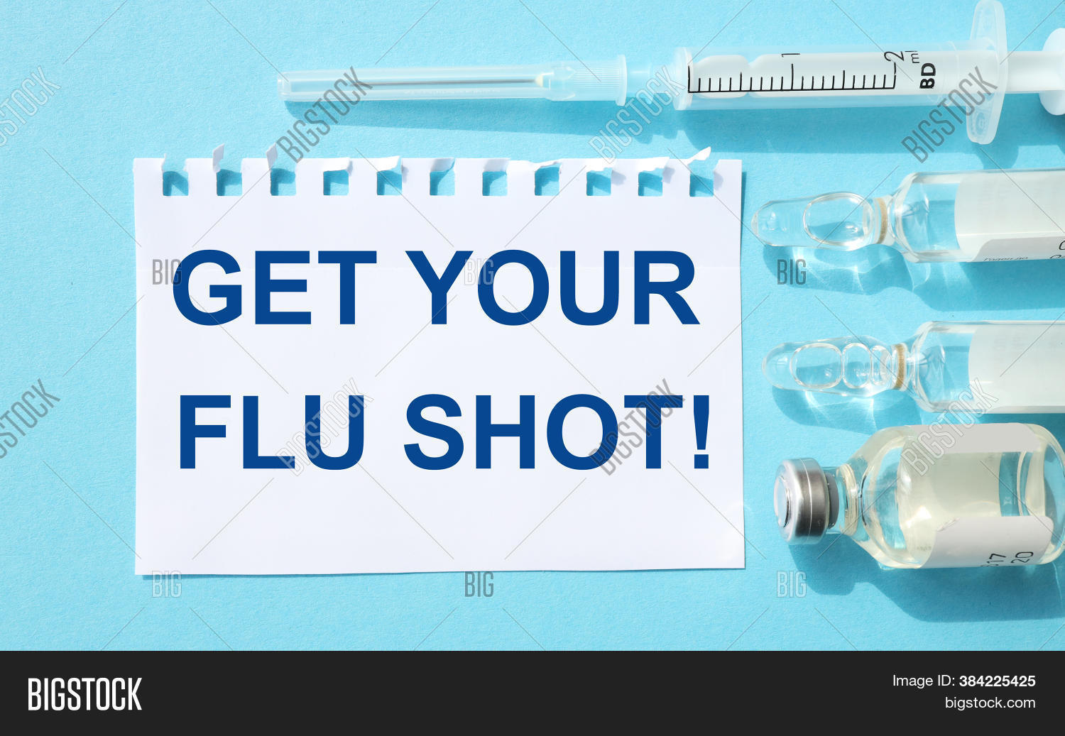 Get Your Flu Shot. Image & Photo (Free Trial) | Bigstock