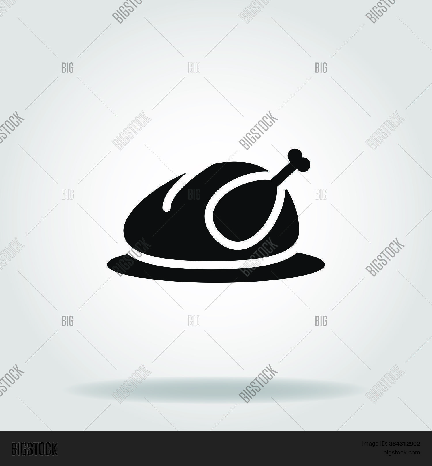 Logo Symbol Chicken Vector & Photo (Free Trial) | Bigstock
