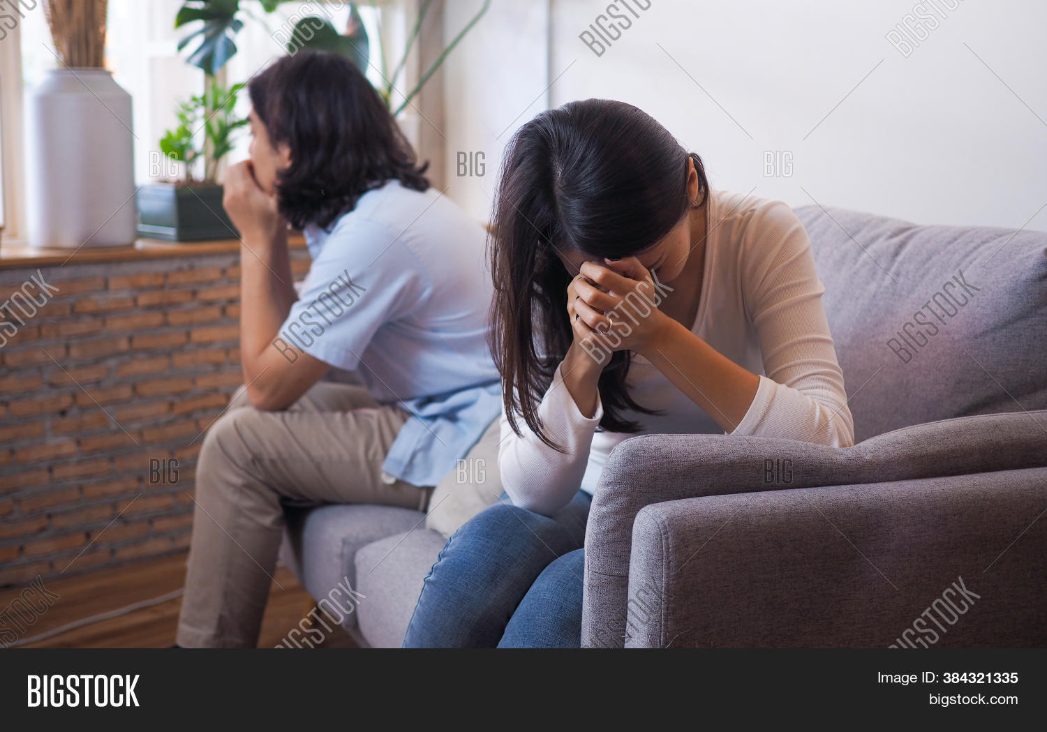 Couples Stressed Image & Photo (Free Trial) | Bigstock