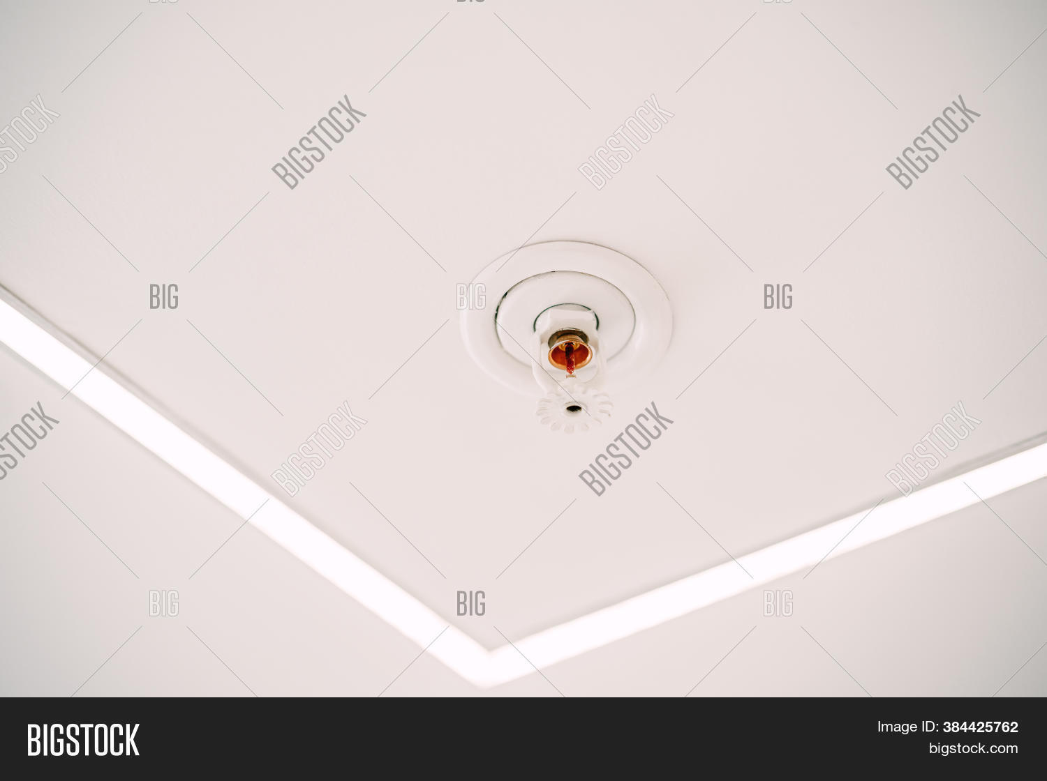 Automatic Ceiling Fire Image & Photo (Free Trial) | Bigstock