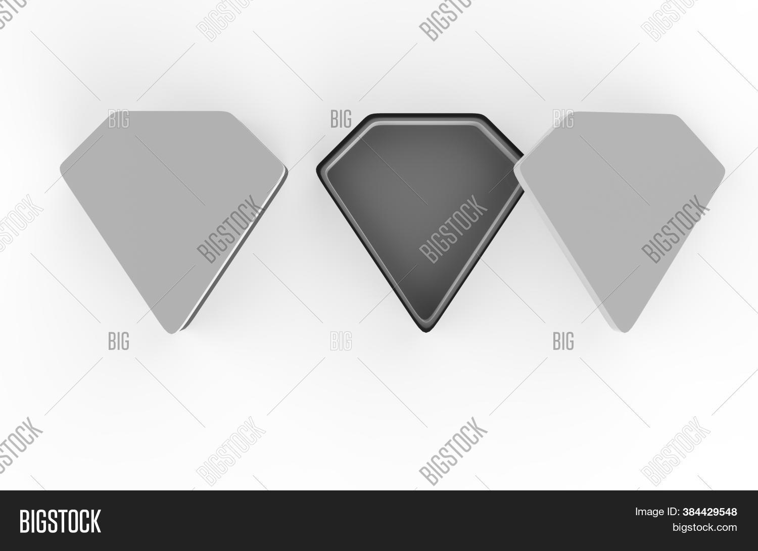Blank Hard Diamond Box Image & Photo (Free Trial) | Bigstock