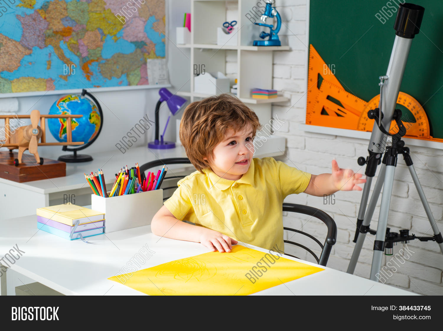 Beginning Lessons. Kid Image & Photo (Free Trial) | Bigstock