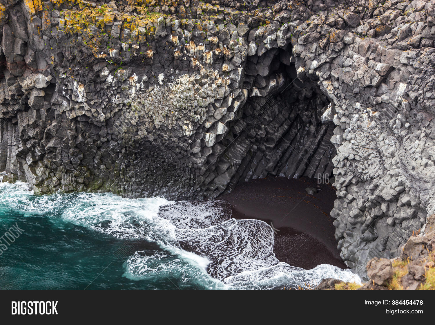 Rocky Basalt Cliffs On Image & Photo (Free Trial) | Bigstock