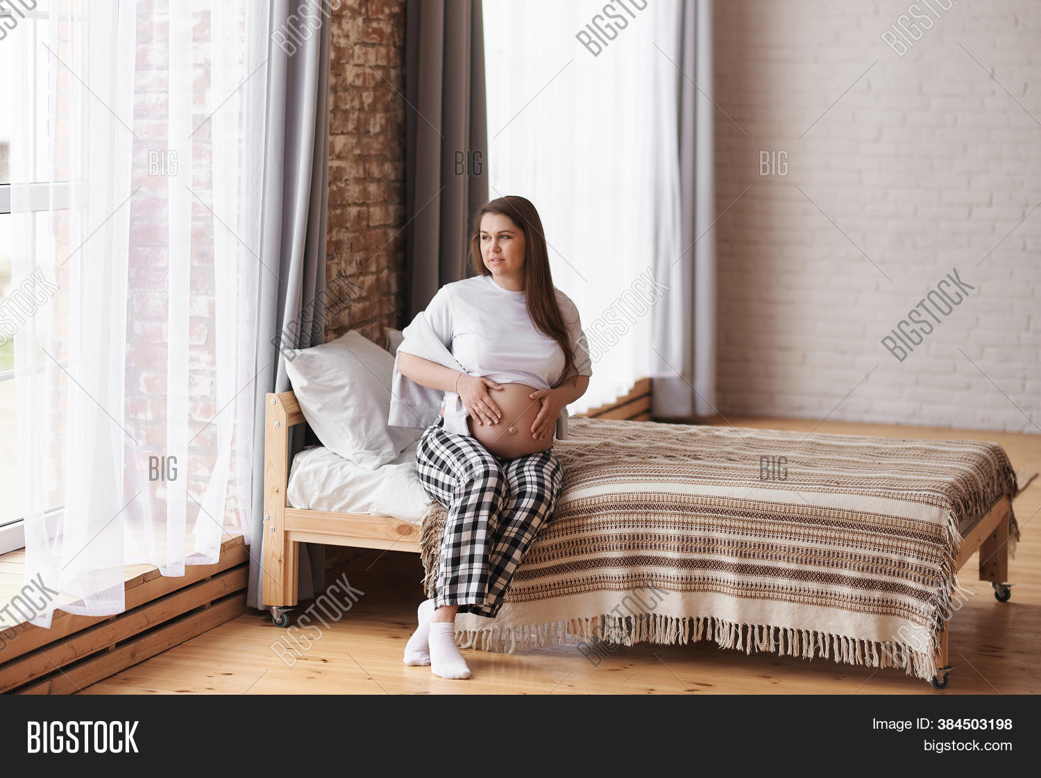 Calm Pregnant Woman Image & Photo (Free Trial) | Bigstock