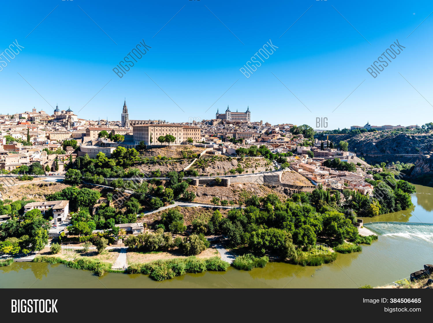 Toledo Cityscape On Image & Photo (Free Trial) | Bigstock