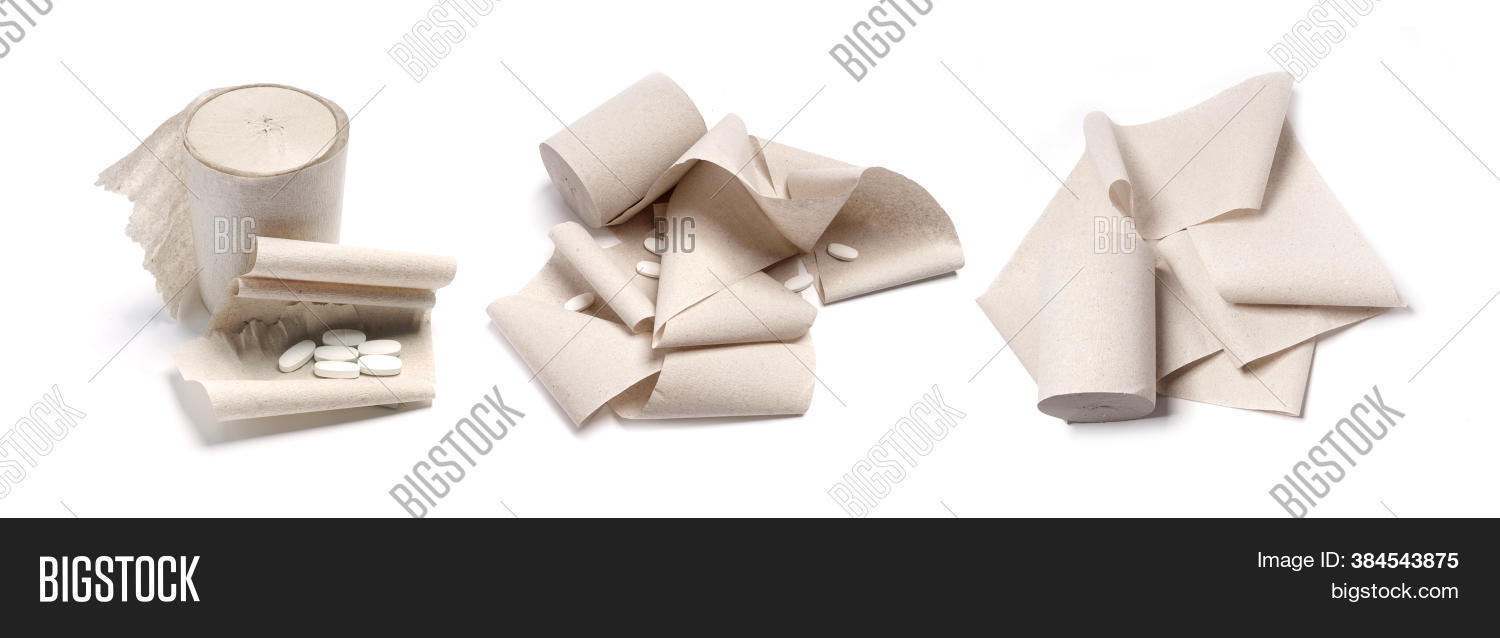 Toilet Paper Pills On Image & Photo (Free Trial) | Bigstock