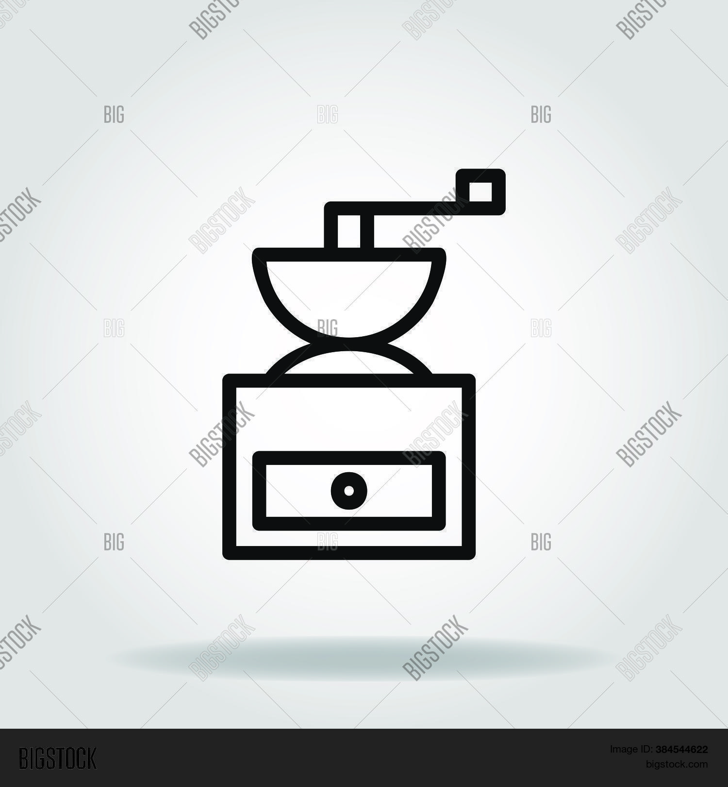 Logo Symbol Grinder Vector & Photo (Free Trial) | Bigstock